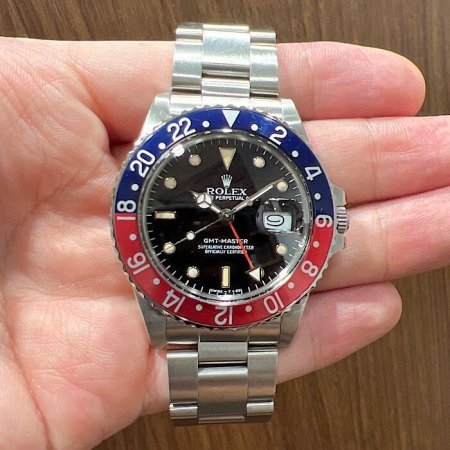 ロレックス GMTマスターI Ref.16750 赤/青ベゼル ヴィンテージ 229960｜ロレックス専門店クォーク
