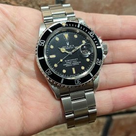 ロレックス サブマリーナー Ref.1680/8 ブラックダイヤル ヴィンテージ 234808｜ロレックス専門店クォーク