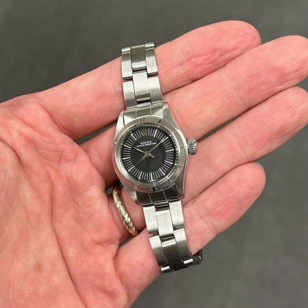ロレックス オイスター・パーペチュアル Ref.6723 ブラックダイヤル ヴィンテージ 244260｜ロレックス専門店クォーク