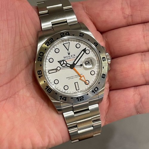 ロレックス エクスプローラーII Ref.226570 ホワイト / ラボ中野店限定 特別商品 - ロレックス専門店クォーク